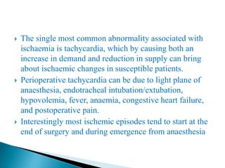 Perioperative myocardial ischaemia in non cardiac surgery-ppt | PPTX