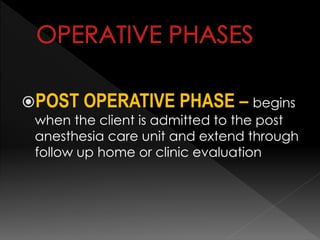 Perioperative Nursing | PPT