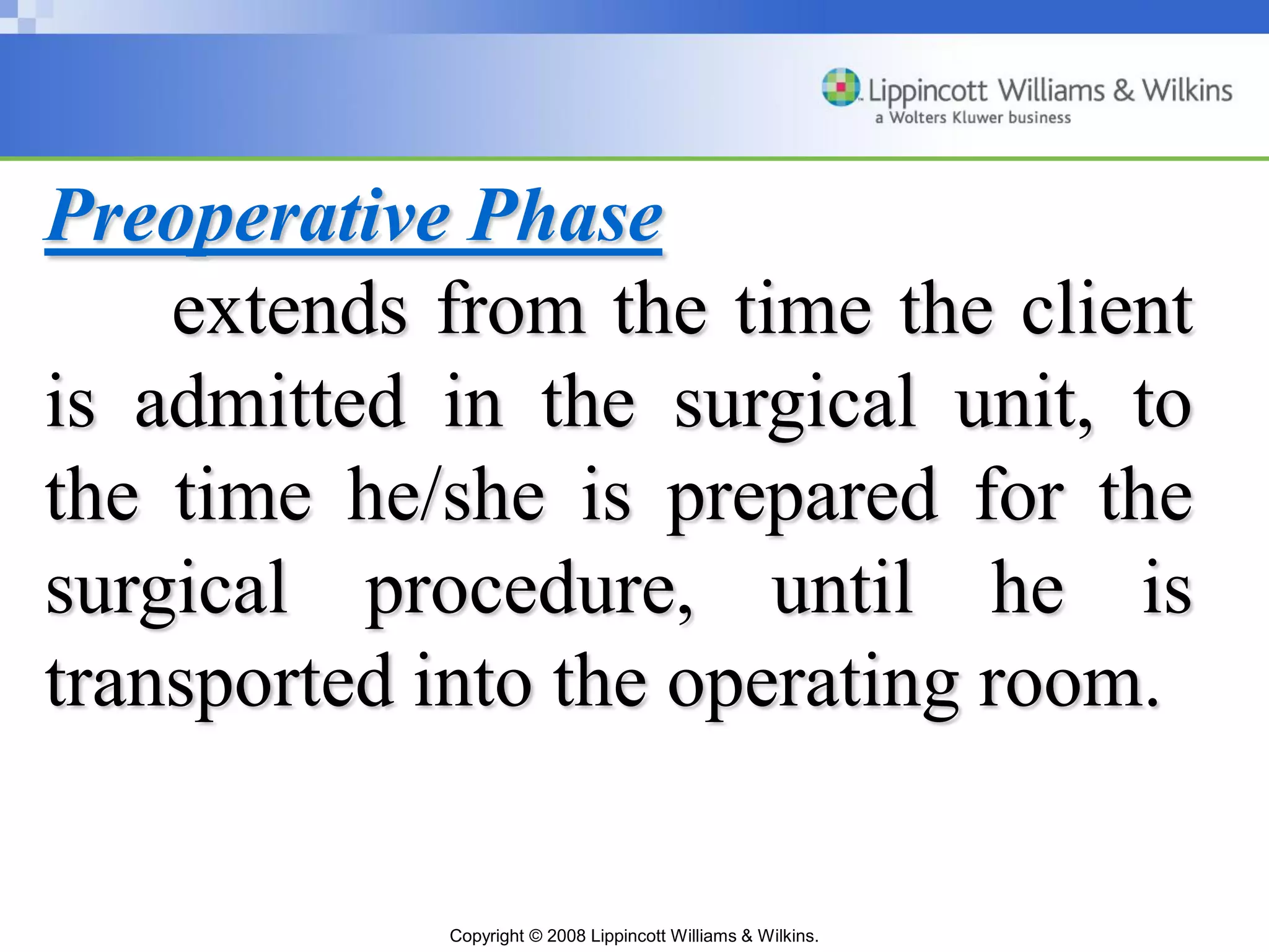 Perioperative Nursing (complete) | PDF
