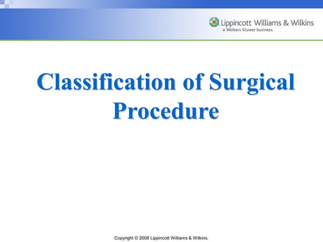 Perioperative Nursing (complete) | PDF