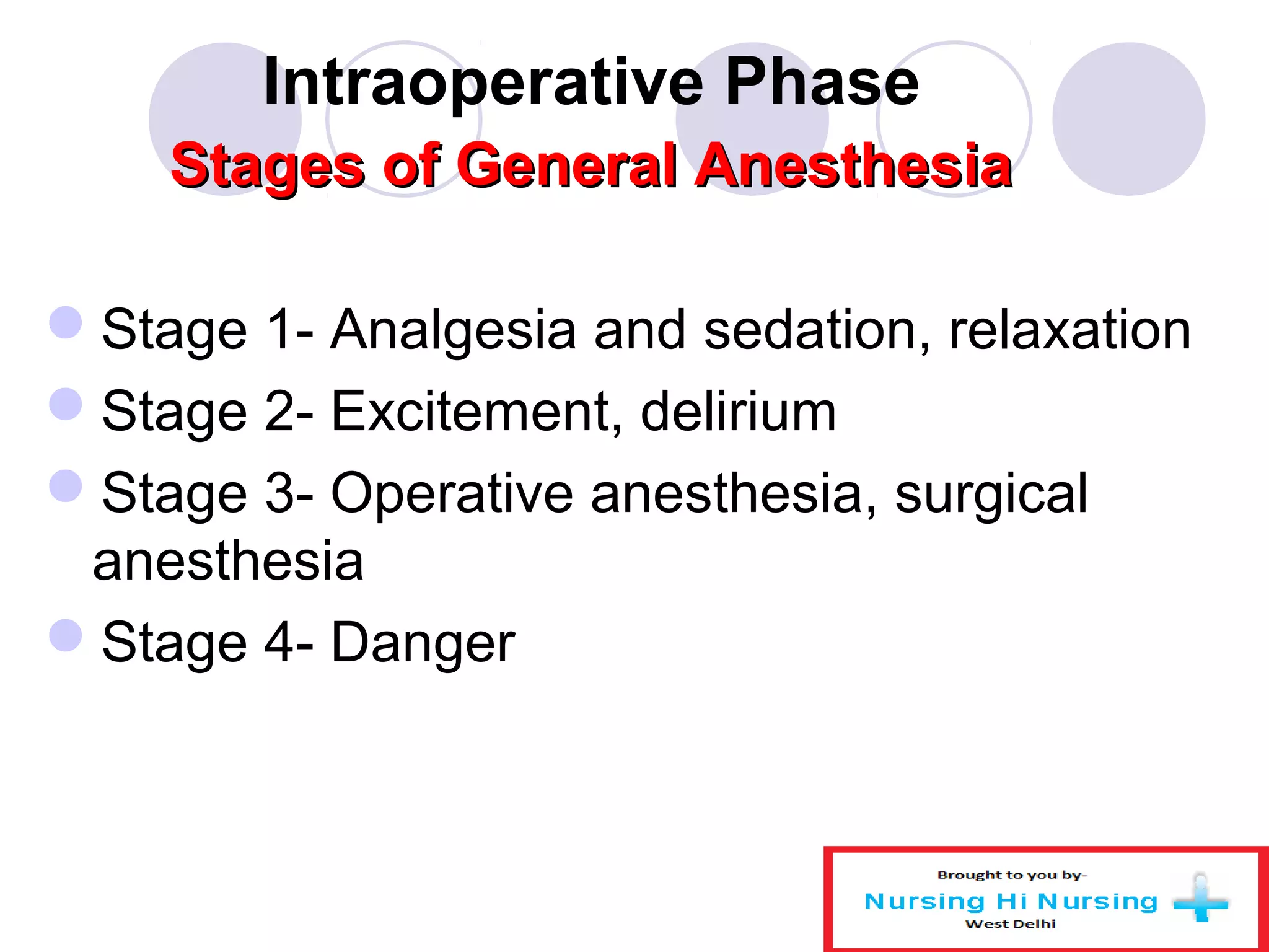 Peri-operative nursing | PPT