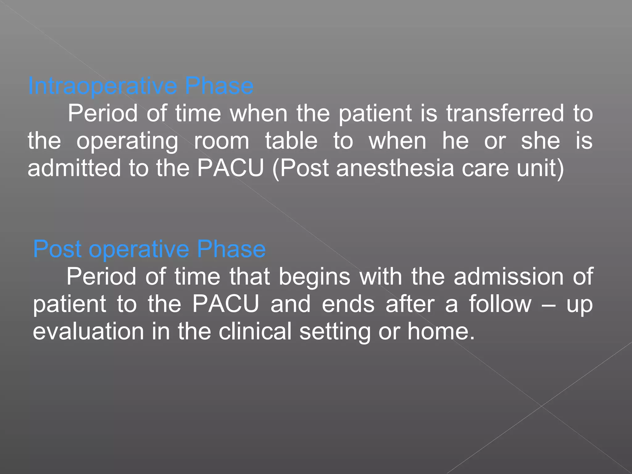 Perioperative nursing | PPT