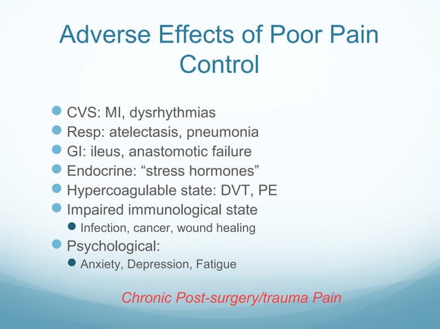 Perioperative pain management | PPT