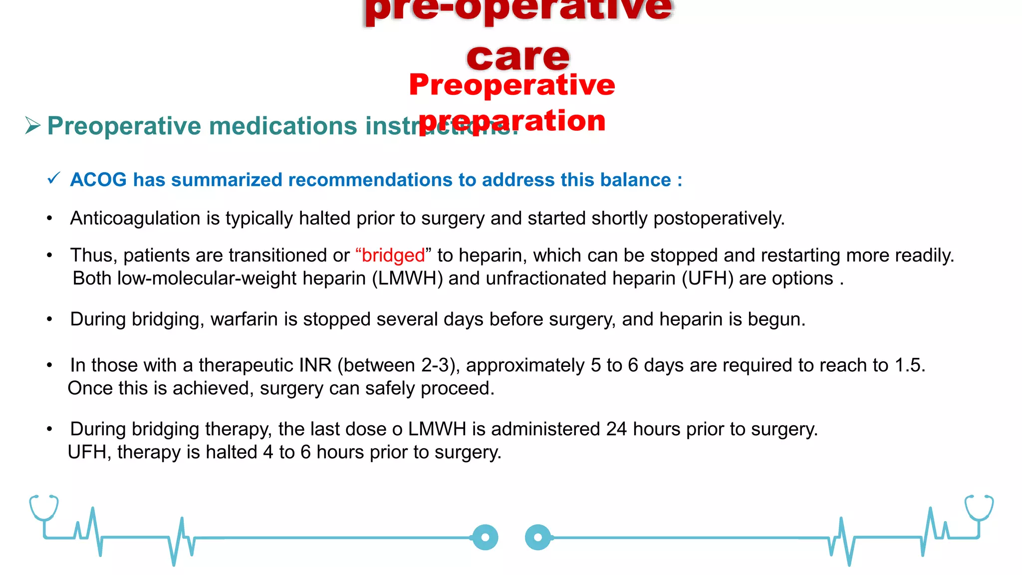 perioperative preparations in obstetrics and Gynecology.pptx