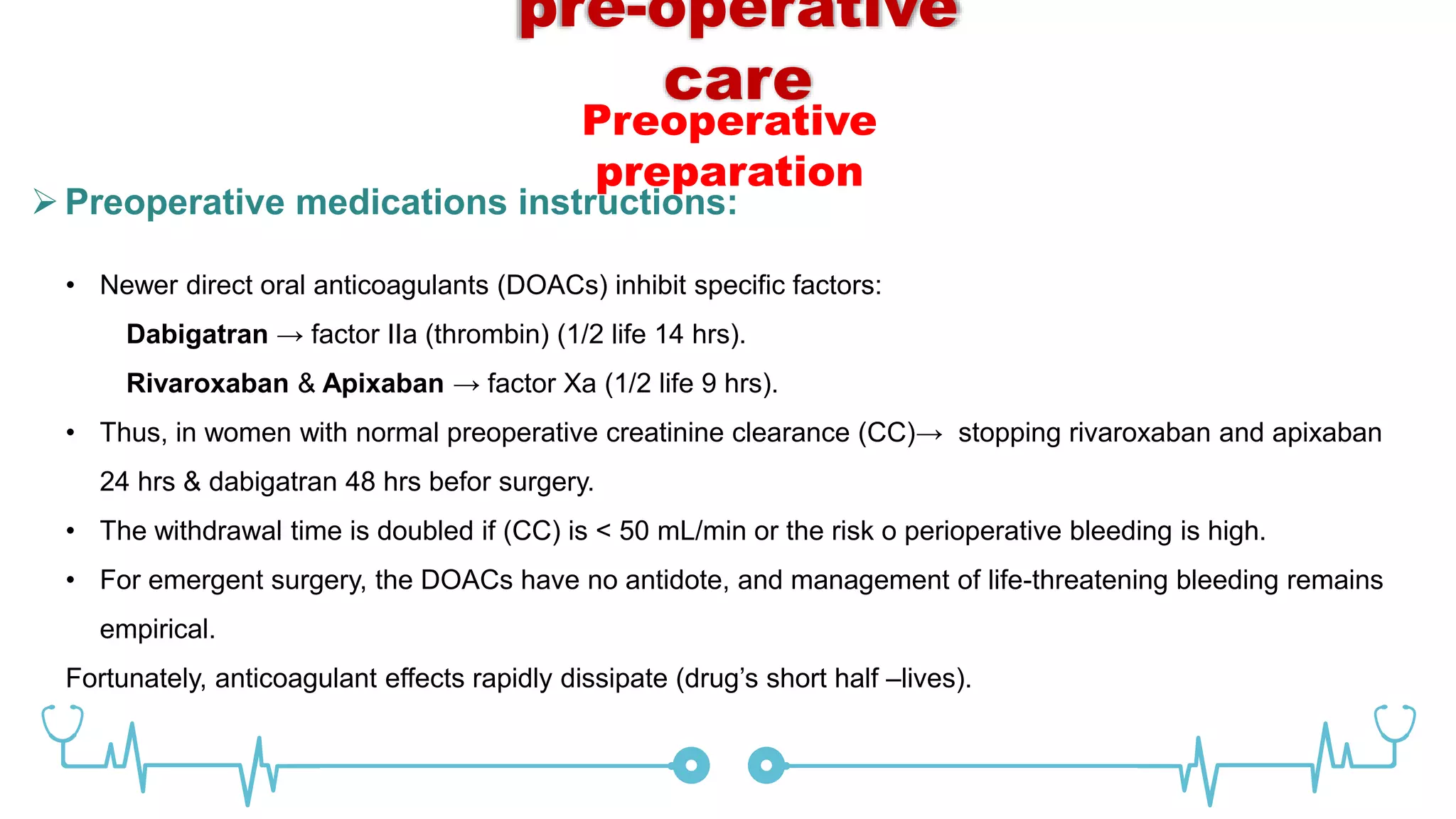 perioperative preparations in obstetrics and Gynecology.pptx