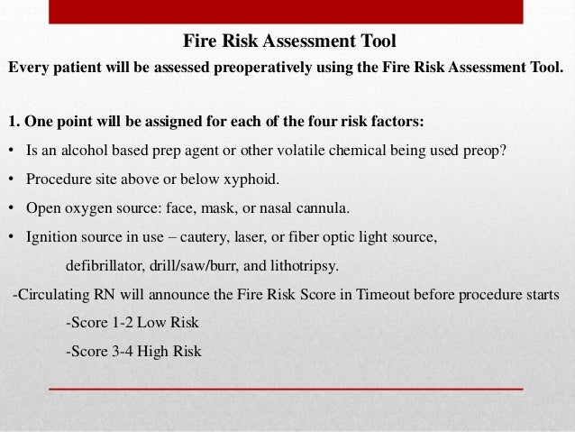 Perioperative Safety Plan