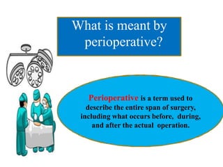 Perioperative nursing | PPTX