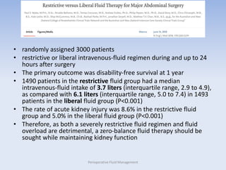 Periop fluid th ent 7.2021.a | PPT