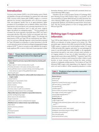 Periop myocardial infarction | PDF