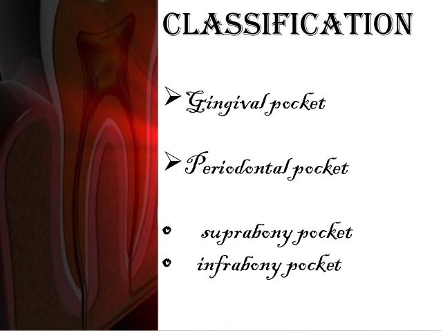 Periodontal pockets