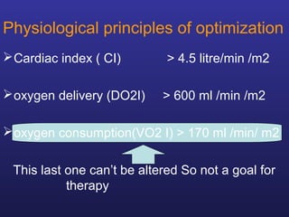 Perioptimization of high risk surgical patient | PPT