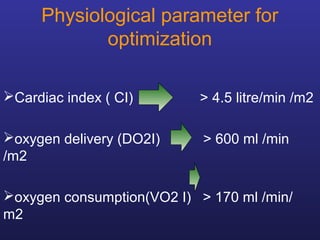 Perioptimization of high risk surgical patient | PPT