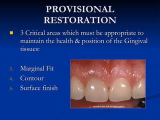 Perio restorative inter_relationship_ii__perio_ | PPT