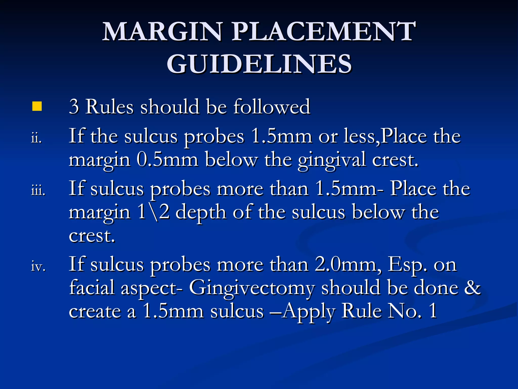 Perio restorative interelationship(periodontics) | PPT