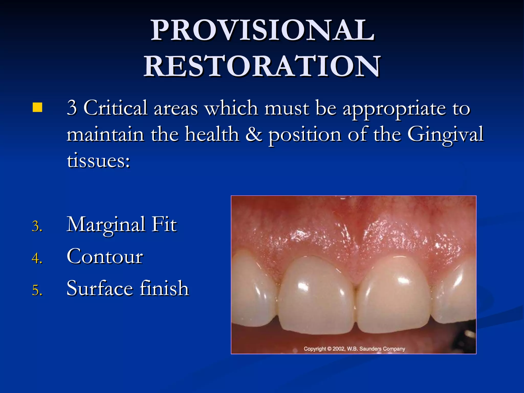 Perio restorative interelationship(periodontics) | PPT