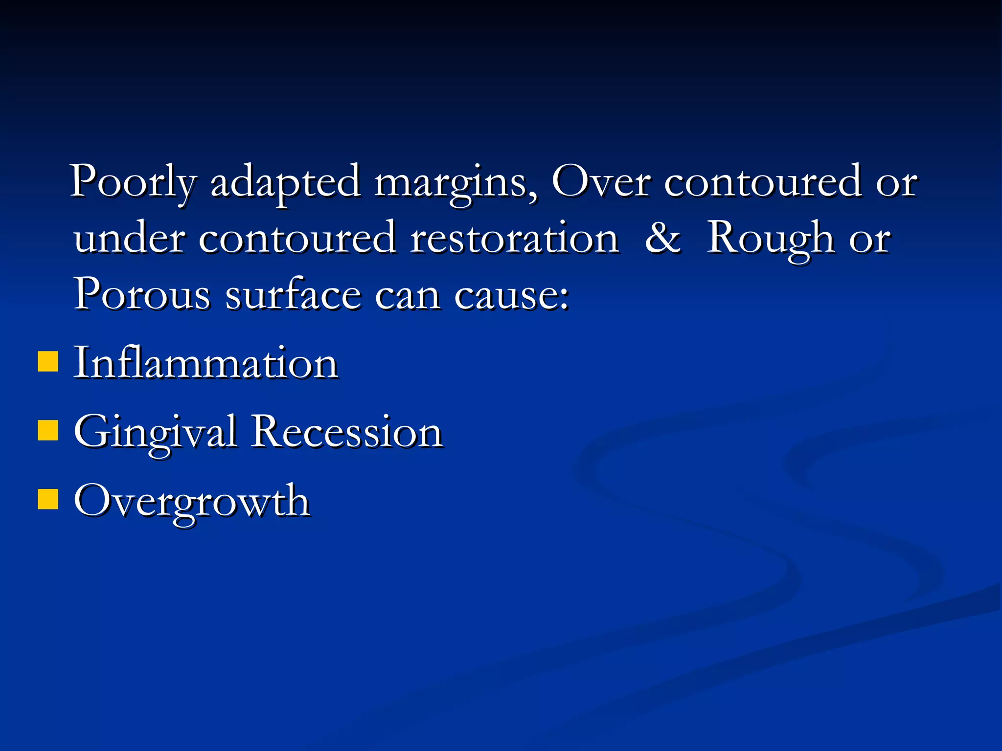 Perio restorative interelationship(periodontics) | PPT