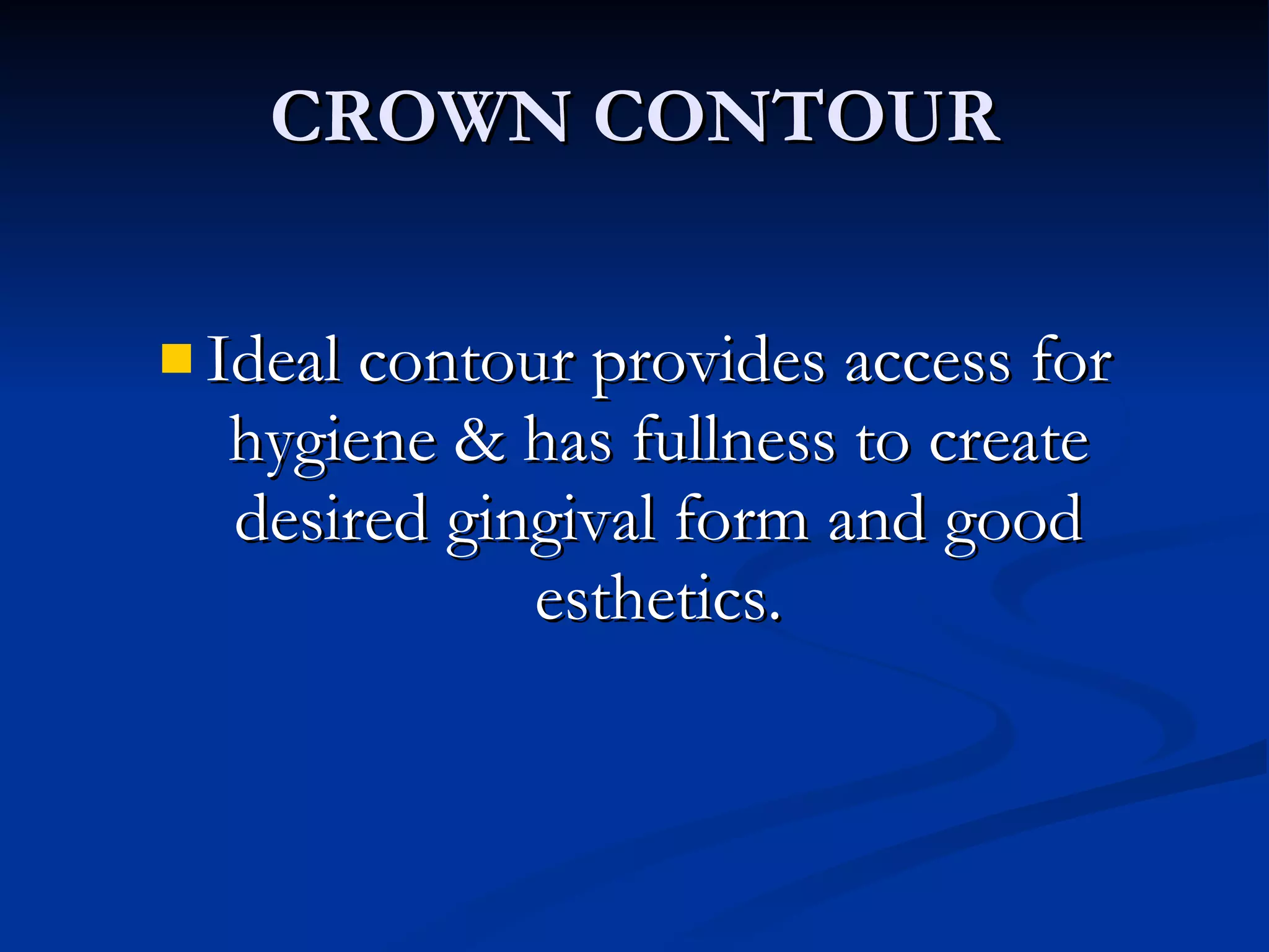 Perio restorative interelationship(periodontics) | PPT