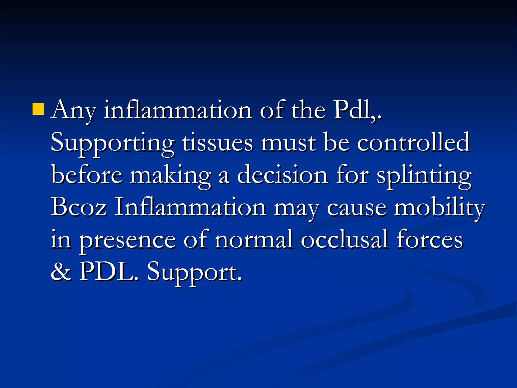 Perio restorative interelationship(periodontics) | PPT