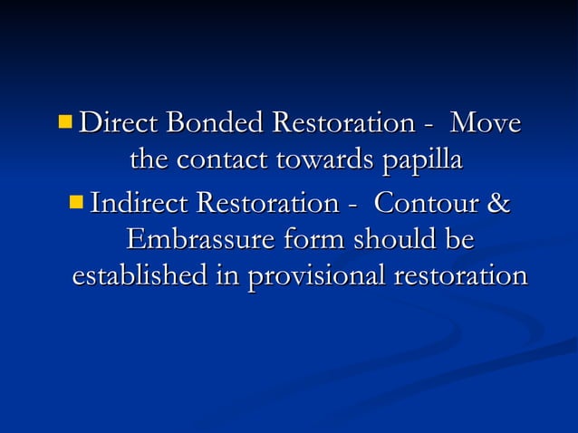 Perio restorative interelationship(periodontics) | PPT | Dental Health ...