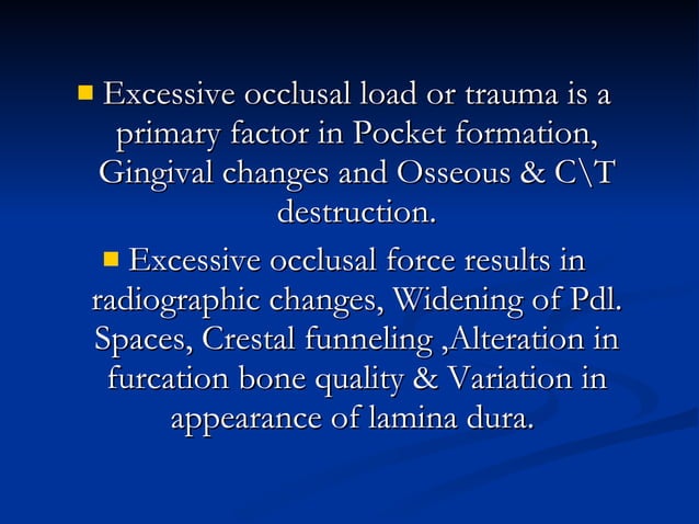 Perio restorative interelationship(periodontics) | PPT | Dental Health ...