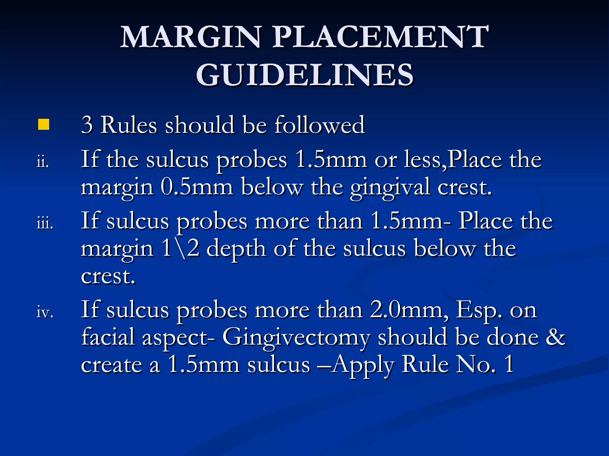 Perio restorative inter relationship | PPT