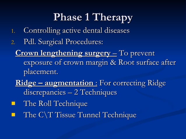 Perio restorative inter relationship | PPT
