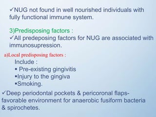 Acute gingival infections | PPT