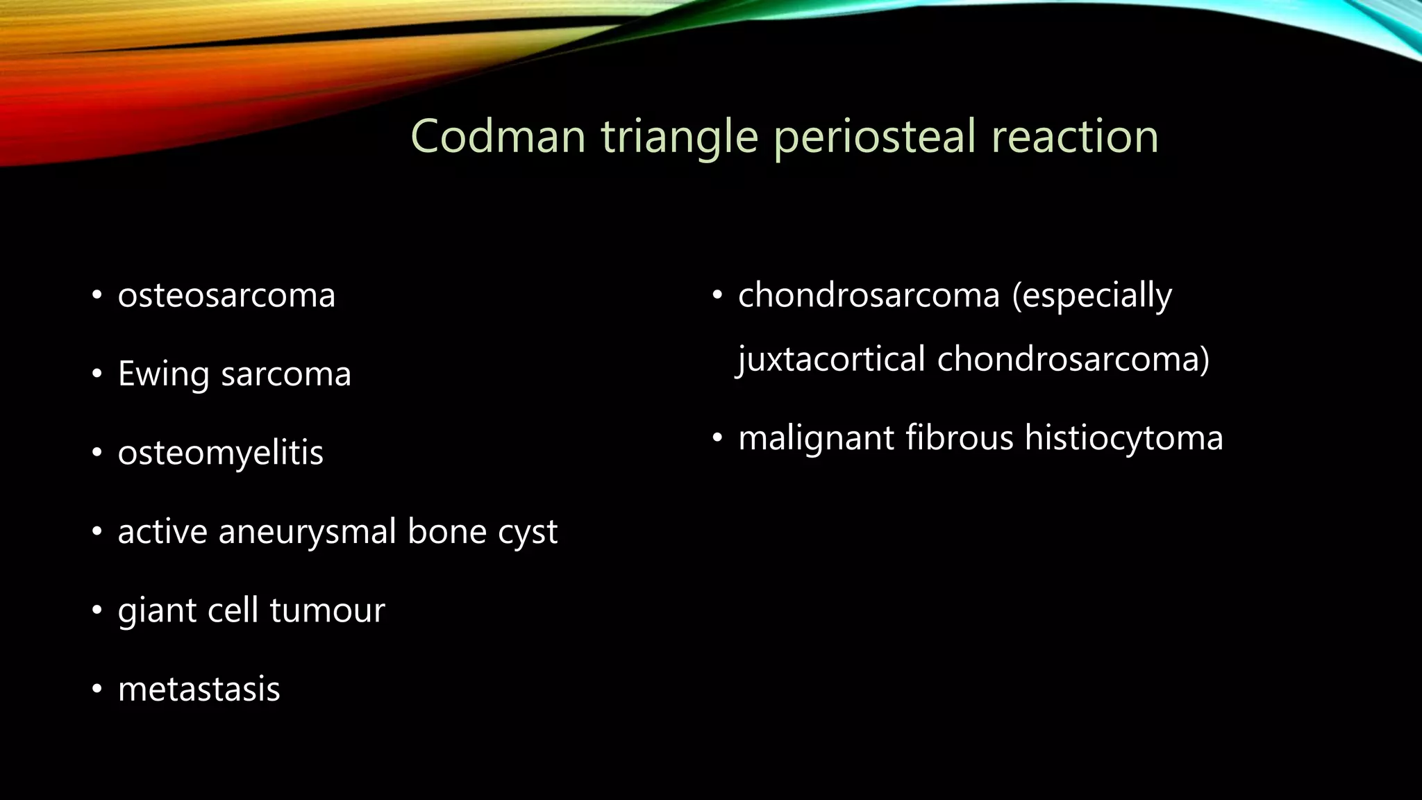 Periosteal reaction | PPTX