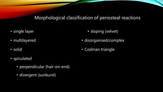 Periosteal reaction | PPTX