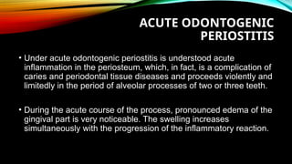 periostitis.pptx dentistry student university | PPTX