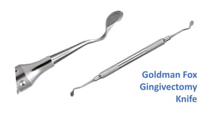 Periodontal Surgical Instruments | PPTX