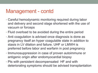 Peripartum cardiomyopathy (ppcm) | PPTX