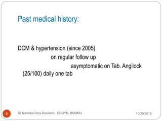 Peripartum cardiomyopathy presentation | PPT | Free Download