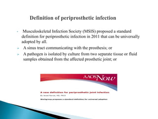 Peripeosthetic Joint Infection.ppt