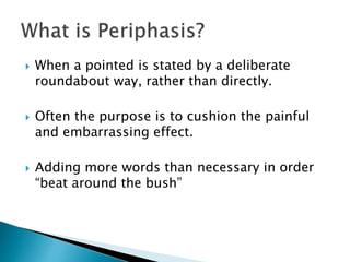 Figurative Language - Periphasis | PPT