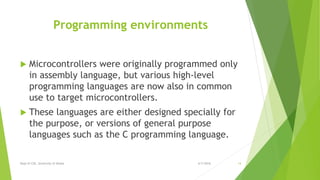Microcontroller | PPT