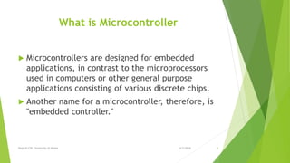 Microcontroller | PPT