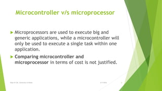 Microcontroller | PPT