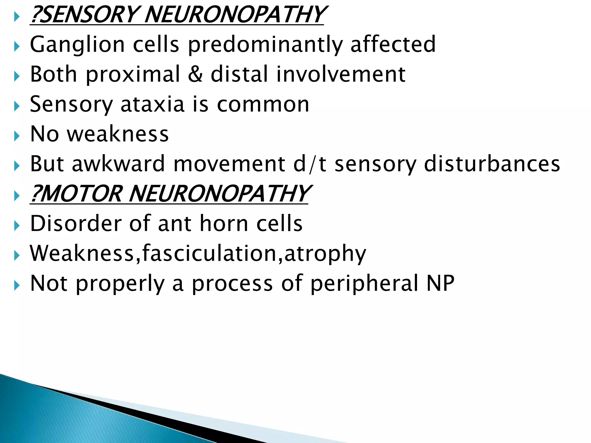 Peripheral neuropathy | PPTX