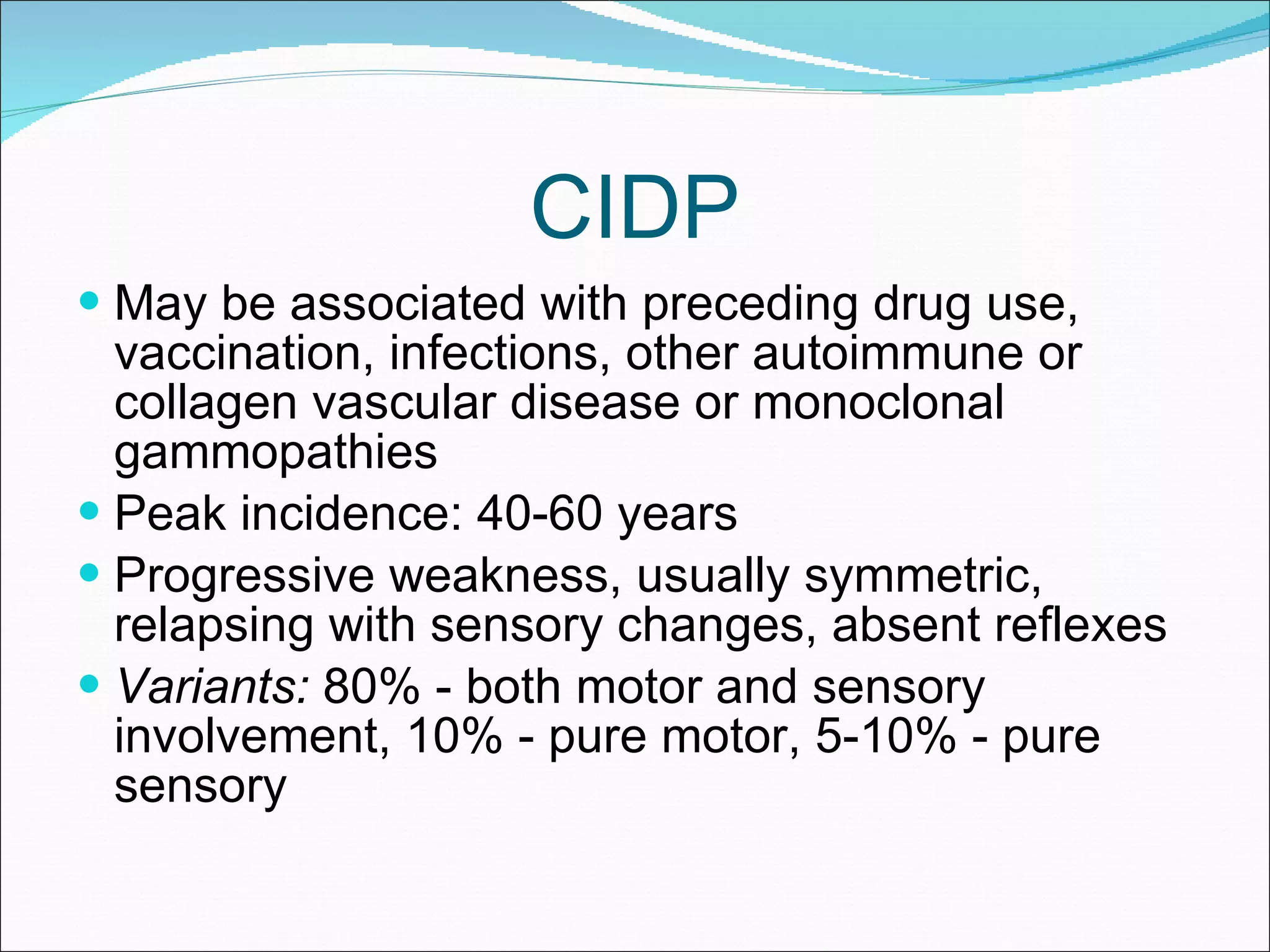 Peripheral Neuropathy an overview | PPT