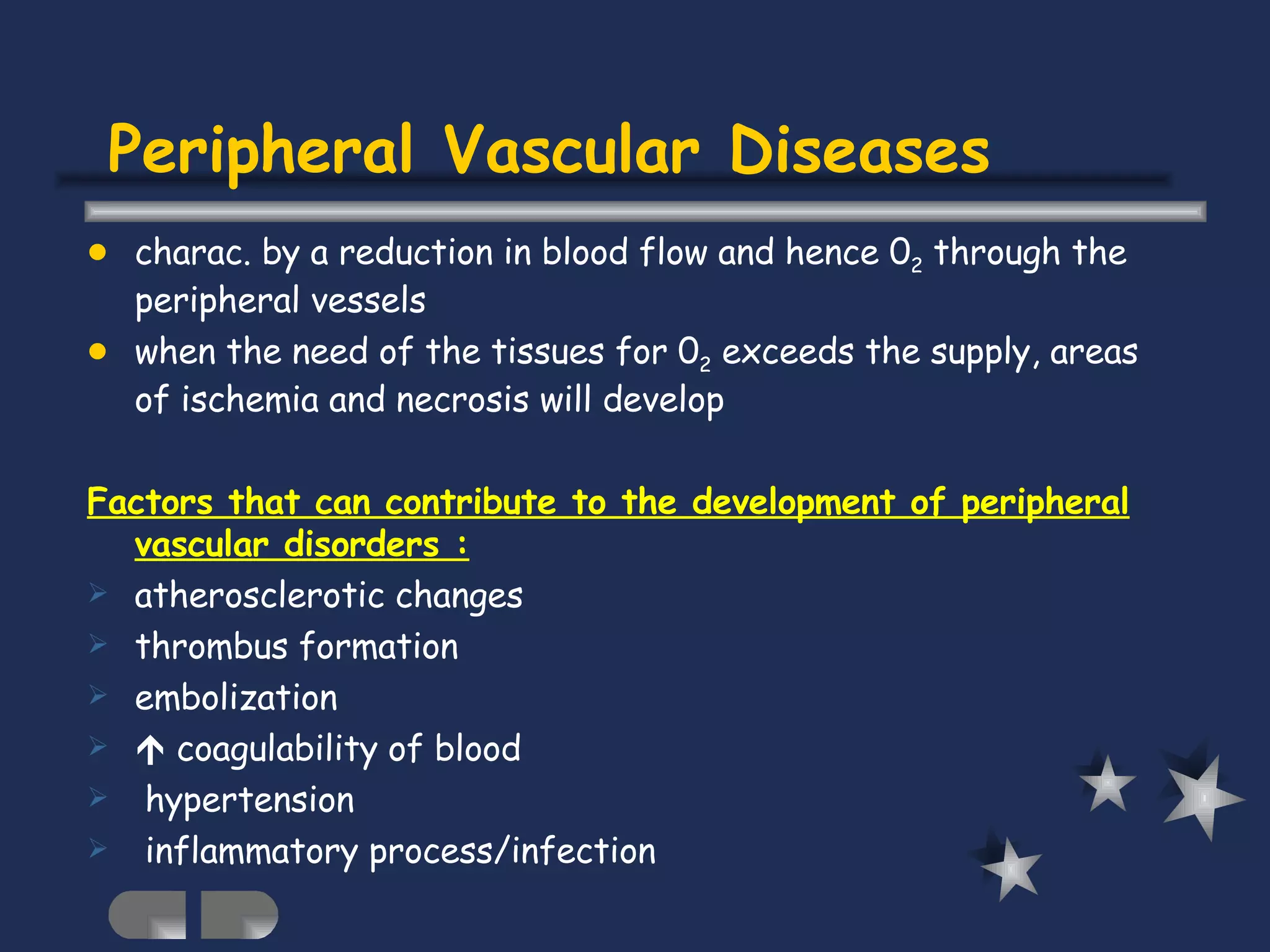 Peripheral Vascular Diseases | PPT