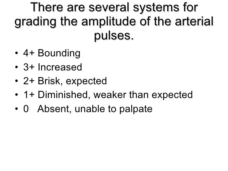 Peripheral Vascular Examination