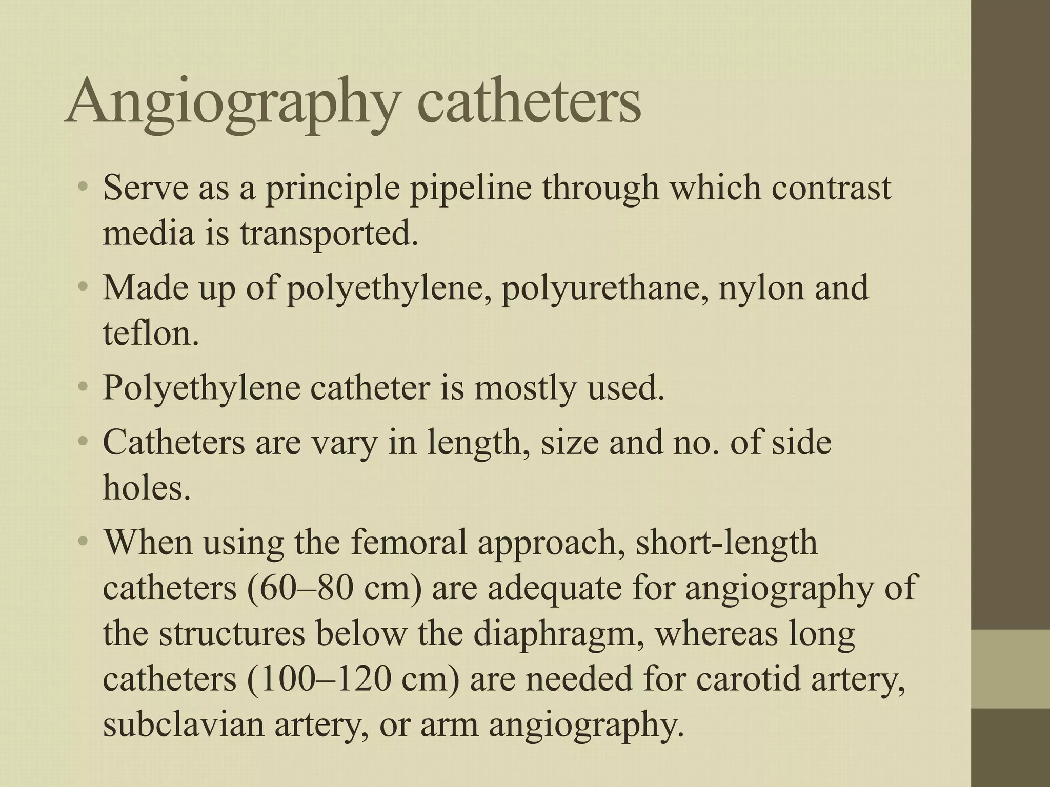 Peripheral angiography | PPTX