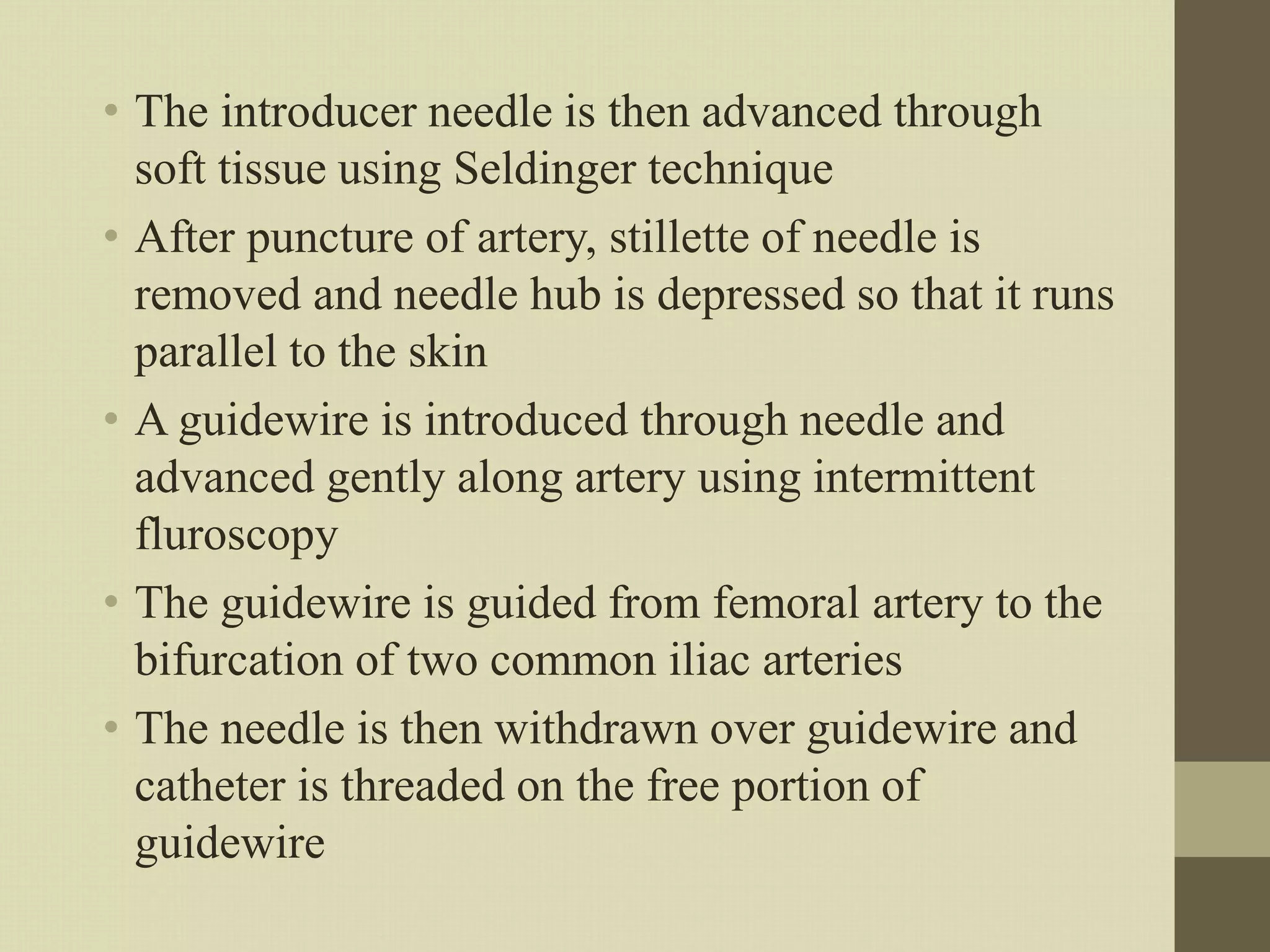Peripheral angiography | PPTX