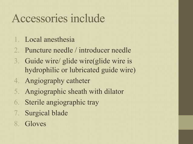 Peripheral angiography | PPTX