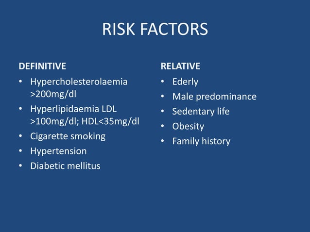 CHRONIC PERIPHERAL ARTERIAL OCCLUSIVE DISEASE | PPTX