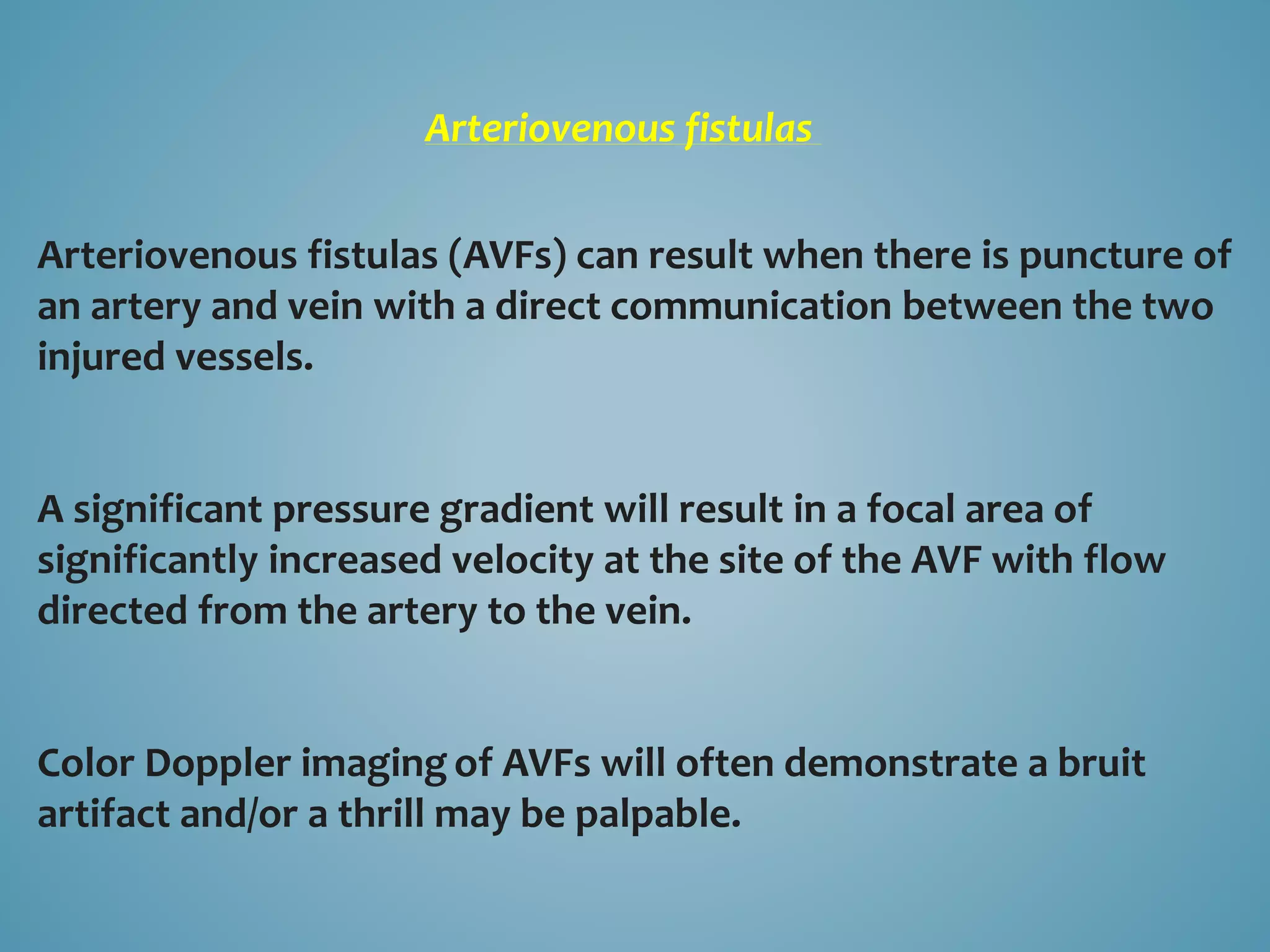Peripheral arterial doppler | PPTX