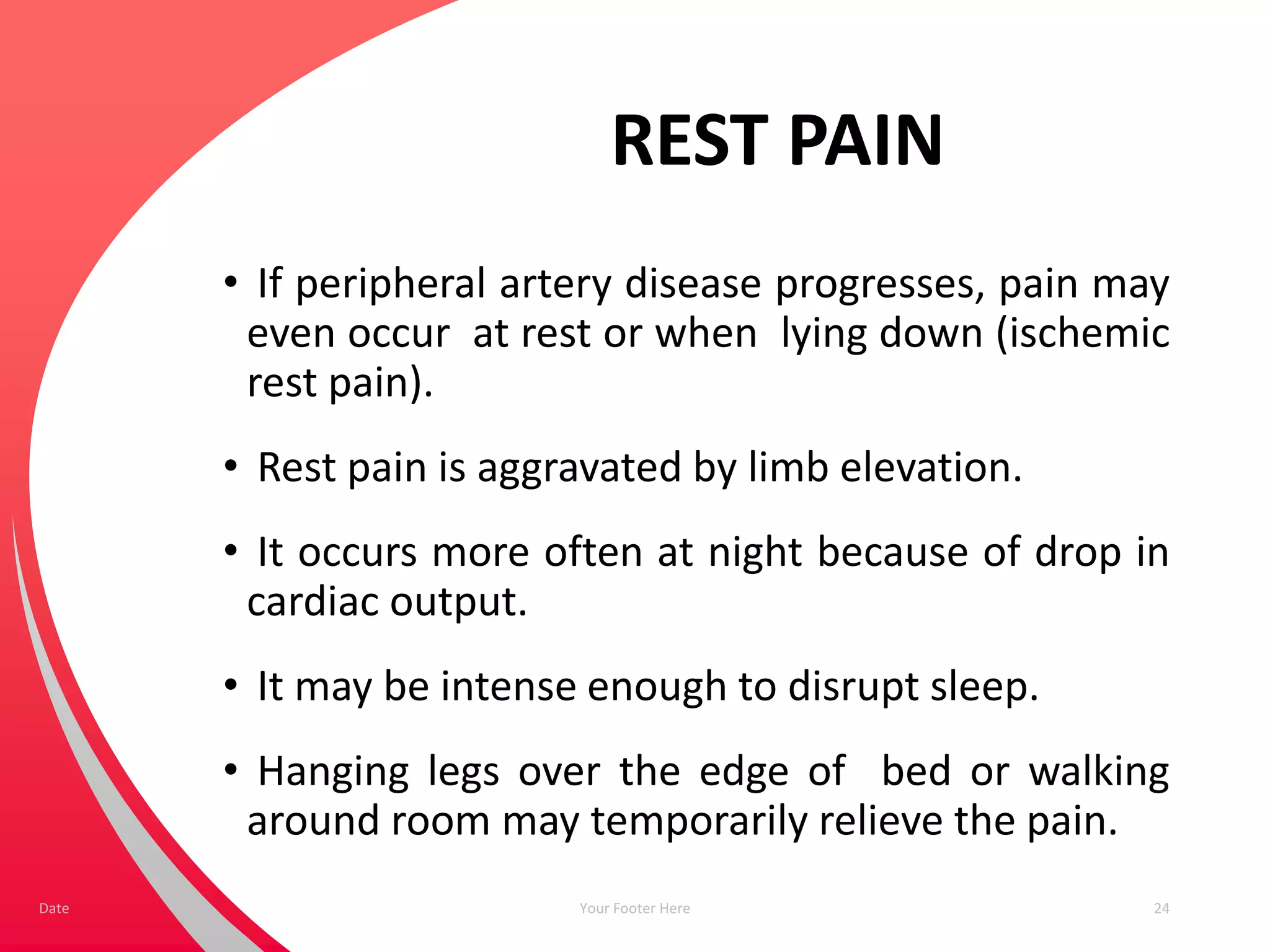 Peripheral artery disease nikku | PPTX