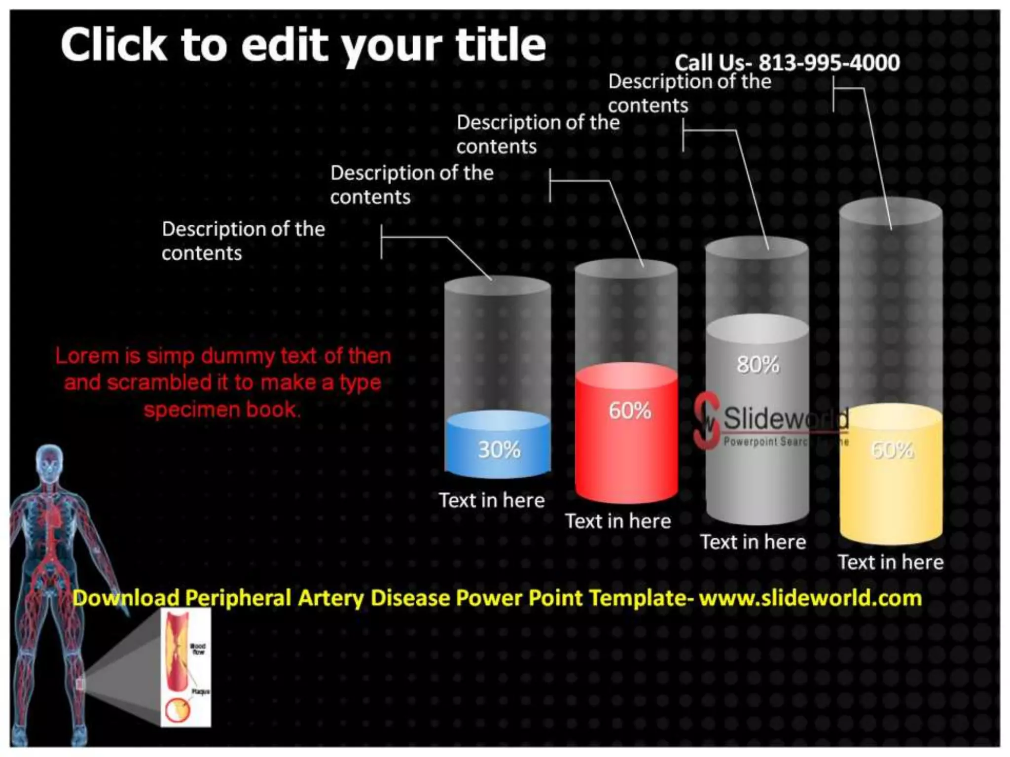Peripheral artery disease powerpoint template | PPTX