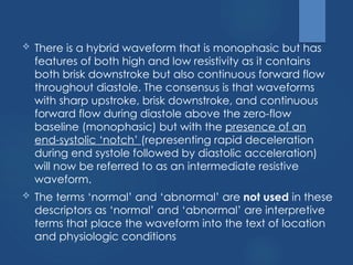 Peripheral Arterial Doppler: Assessment of Upper and Lower limb ...